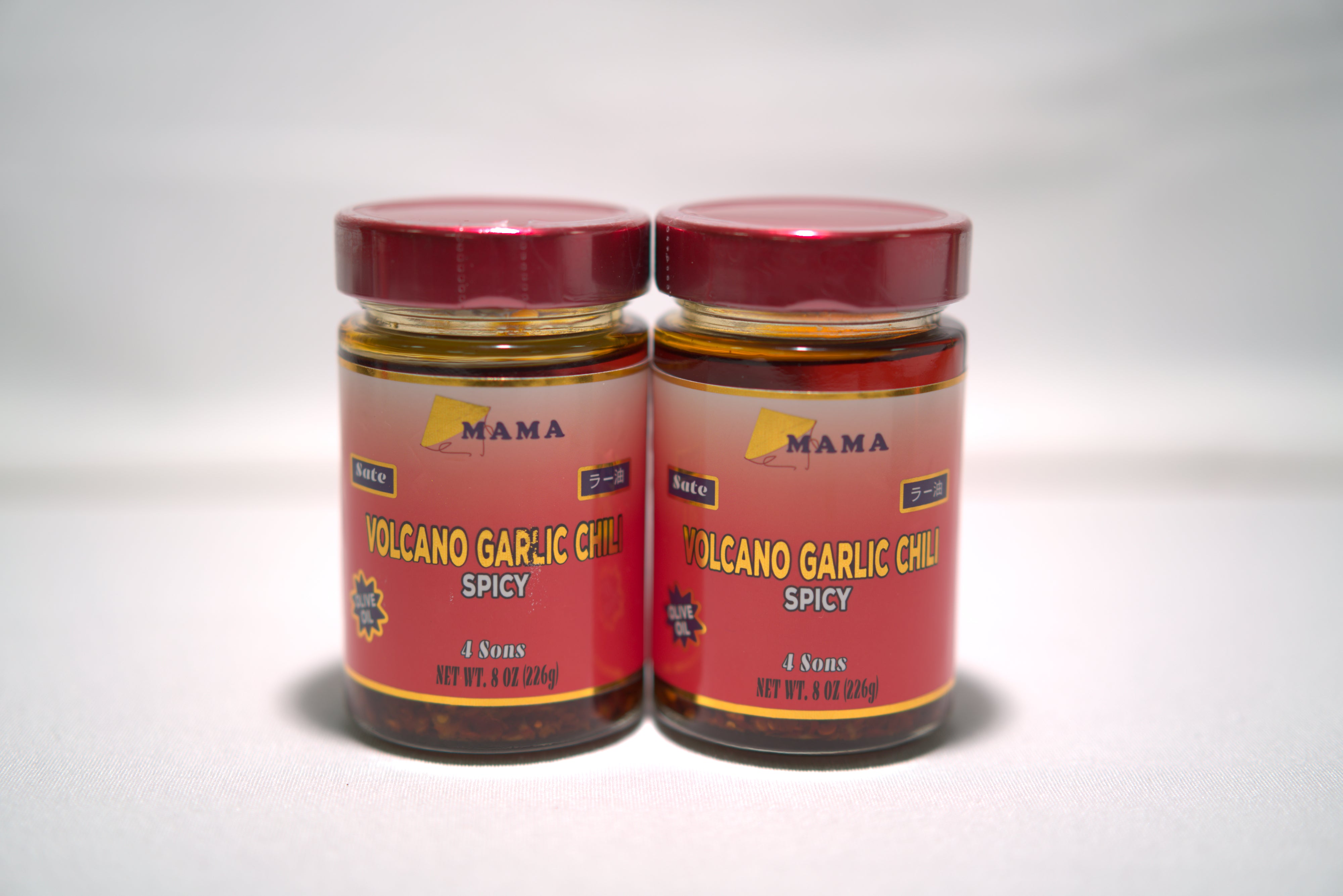 Volcano Garlic Chili Two Pack (Spicy x2) – 4 SONS